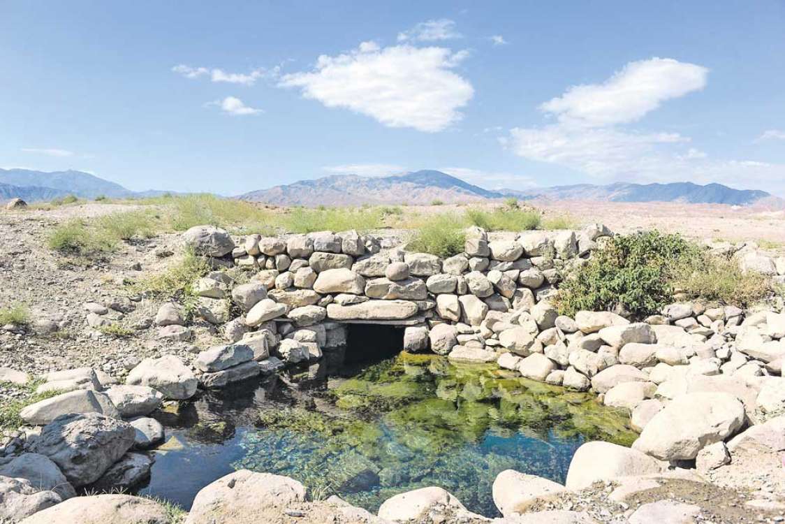 Kyarizes – underground water channels